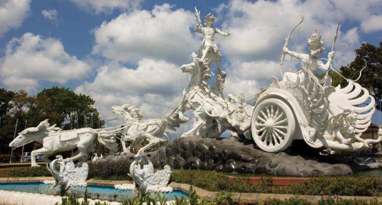 Ghatotkacha Statue in Bali - Indoindians.com