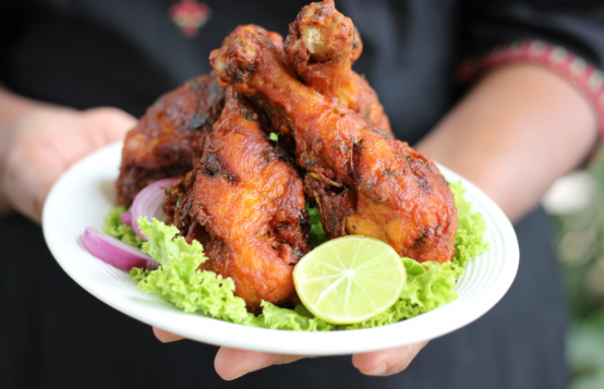 Jaali Waali Chicken Fry by Shabana Akbany - Indoindians.com