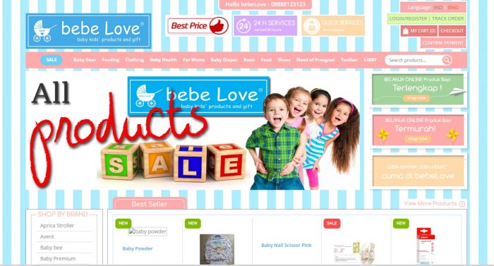 12 Recommended Online Baby Shops - Indoindians.com