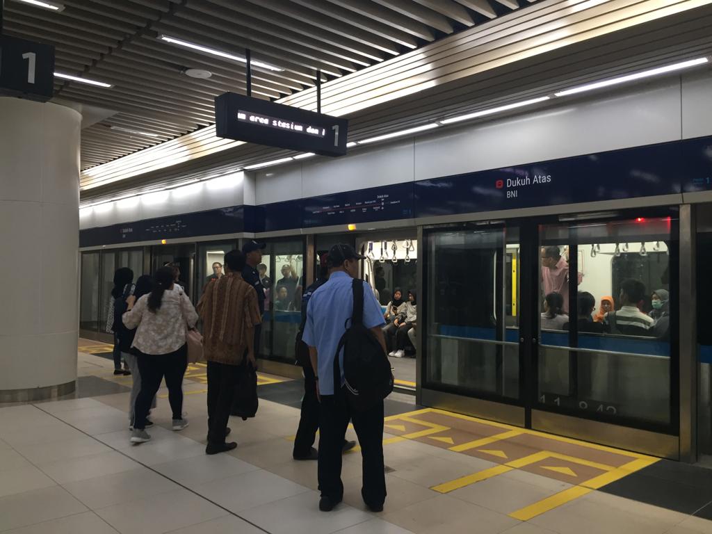 Experiencing MRT Trial Run in Jakarta - Indoindians.com