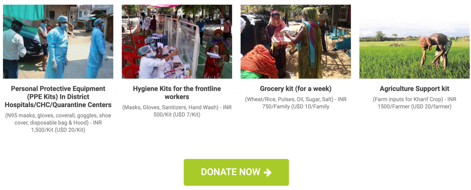 Transform Rural India Foundation combat Covid-19 - Indoindians.com