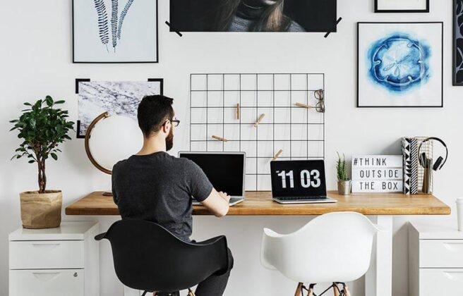 4 Home Office Ideas For A Productive Working Space - Indoindians.com