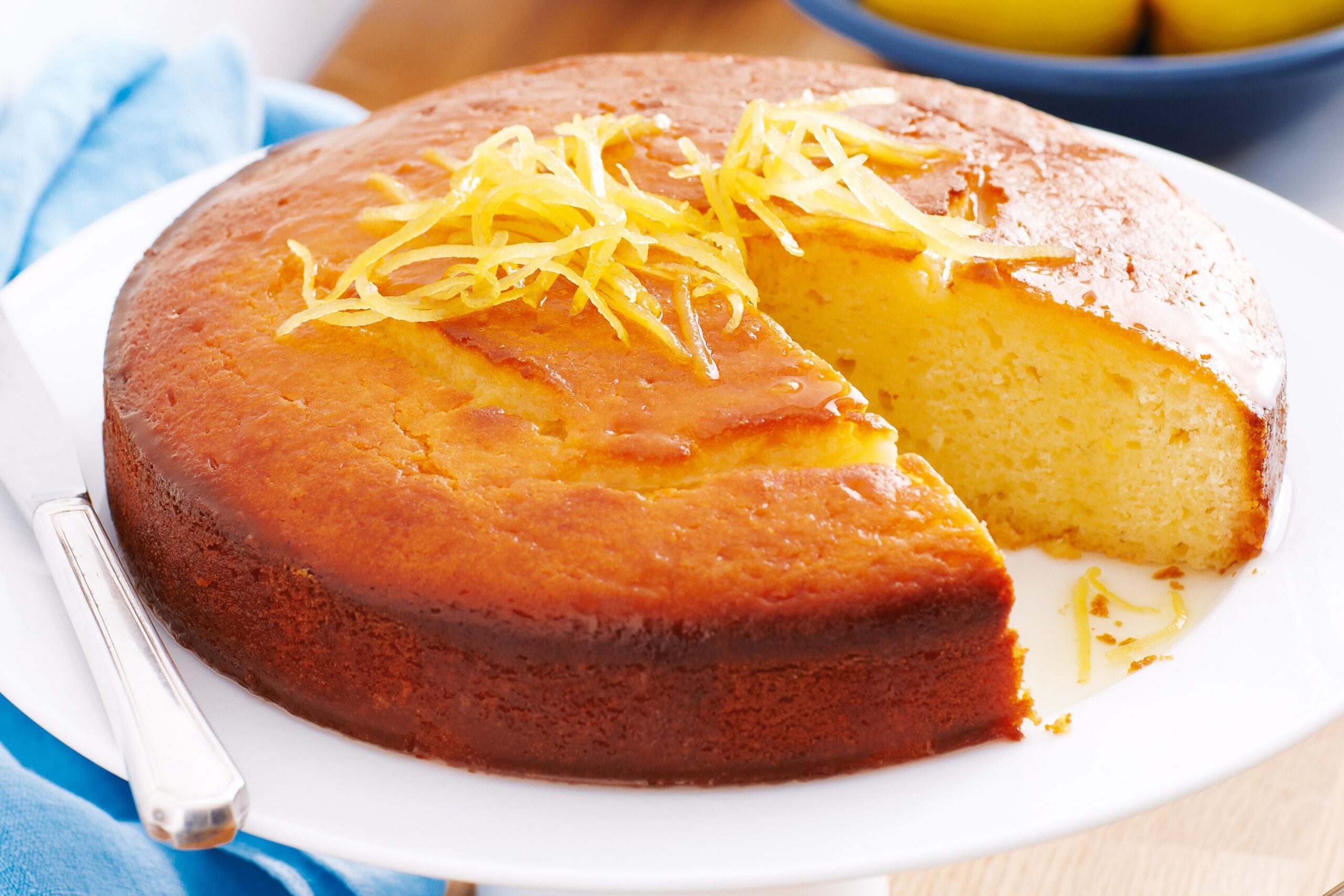 Lemon Yogurt Cake - Indoindians.com