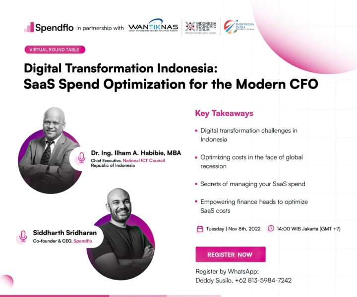 Virtual Event – Digital Transformation Indonesia: SaaS Spend Optimization for the Modern CFO ...