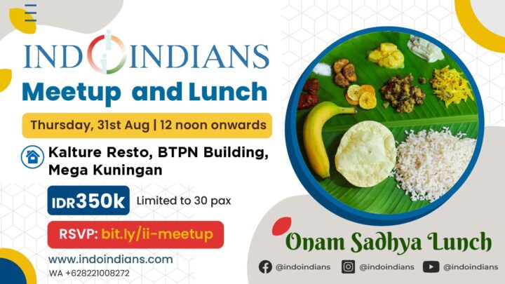 Indoindians Meetup with Onam Sadhya Lunch - Indoindians.com