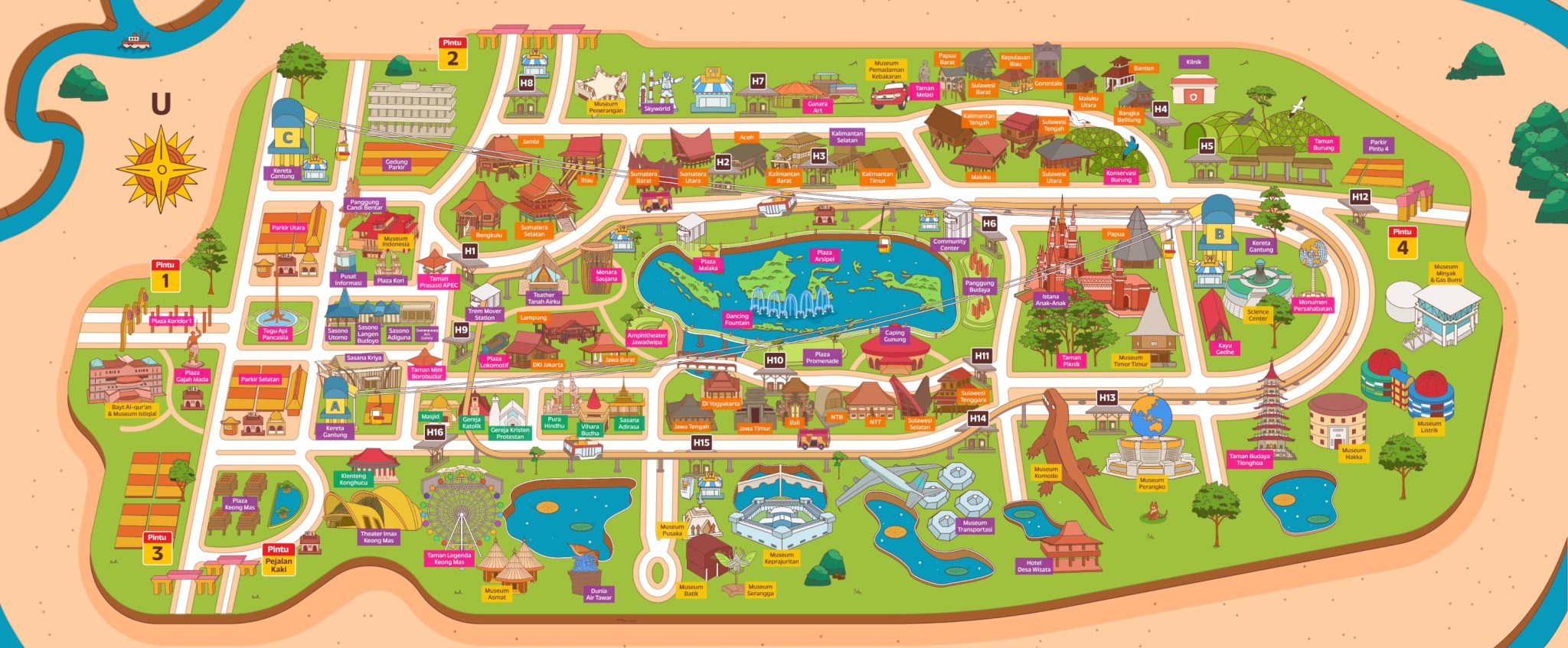 Exploring Taman Mini Indonesia Indah: A Cultural Journey through the ...