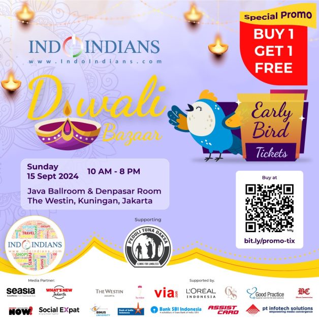 Buy 1 Get 1 - Early Bird Tickets to Indoindians Diwali Bazaar 15 Sept ...