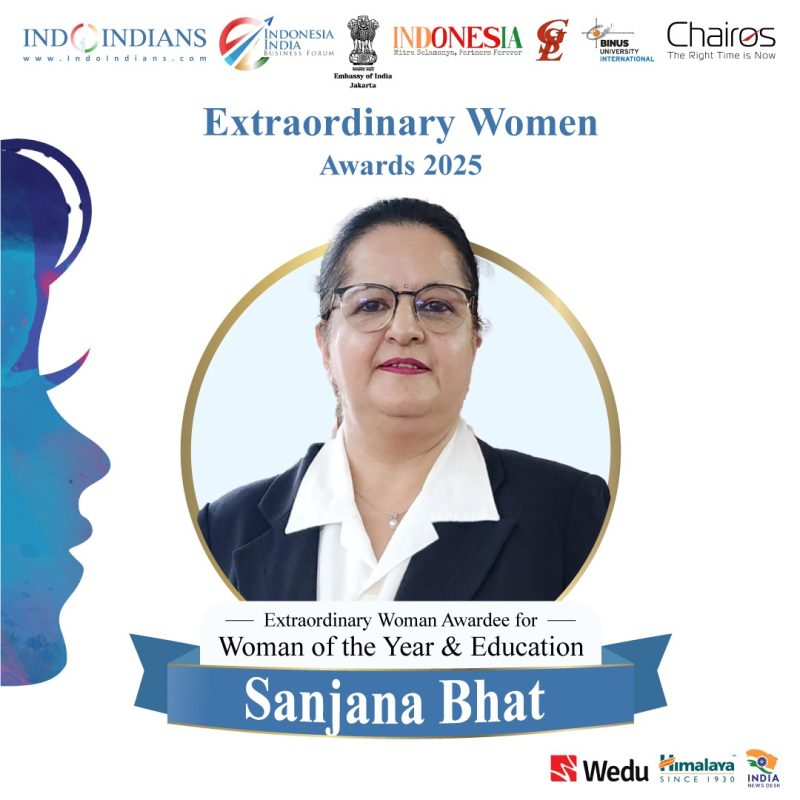 Extraordinary Woman Awards 2025 - Sanjana Bhat for Woman of the Year ...