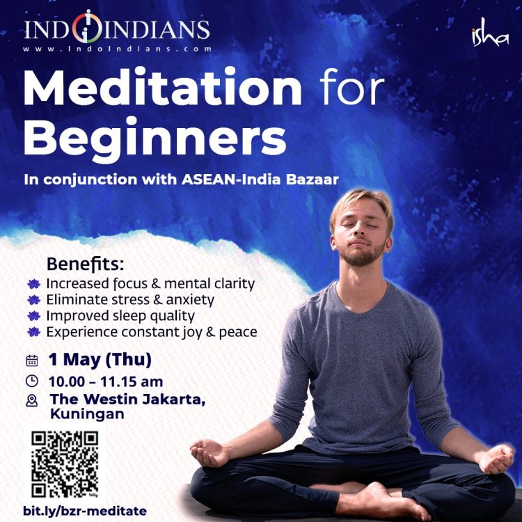 Isha Yoga Meditation for Beginners on 1st May at Hotel Westin Jakarta ...