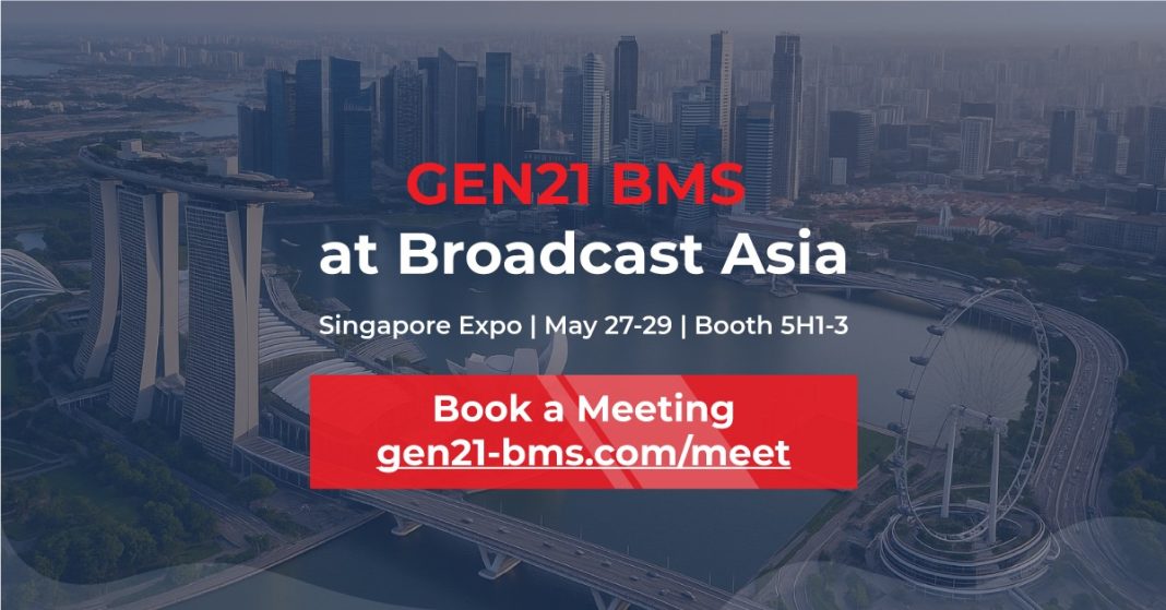 GEN21 BMS Showcase at BroadcastAsia 2025 - Indoindians.com